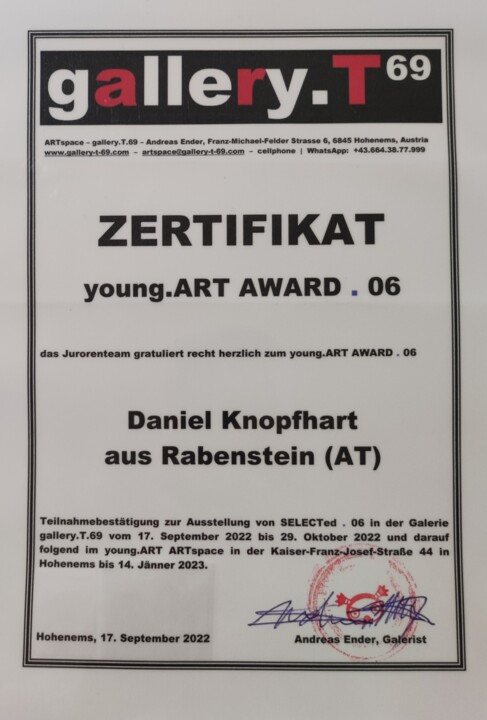Daniel Knopfhart (Österreich), Zeitgenössischer Maler | ArtMajeur