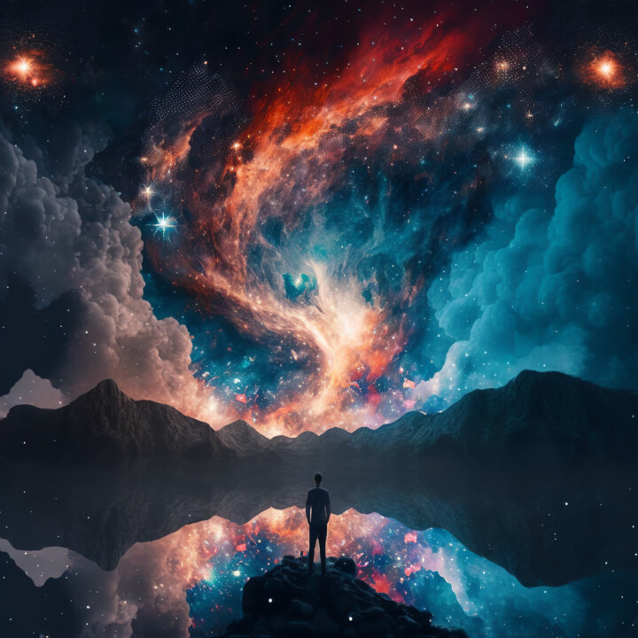 Staring Into Space Art