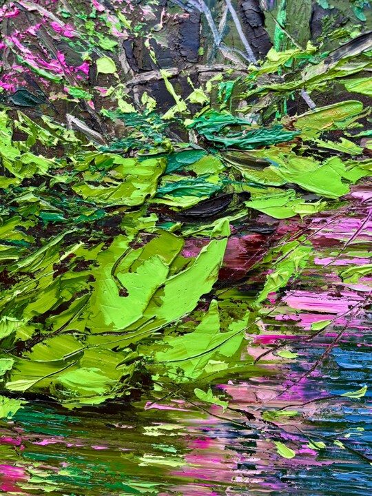 Colors Of Spring. Couleurs De Printemps, Painting by Elena Mashajeva-Agraphiotis | Artmajeur