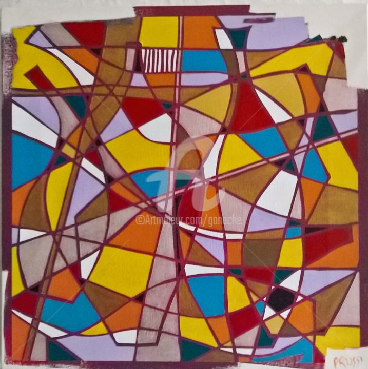 A L'usure Du Temps, Painting by Prussi | Artmajeur