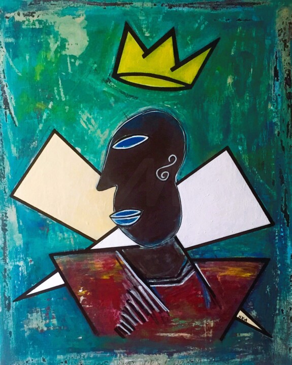 Le Prince De La Ville Où Crash, Peinture par Hka | Artmajeur