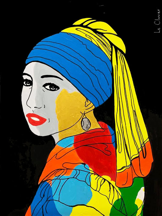 The Girl With The Pearl Earring Vermeer Painting