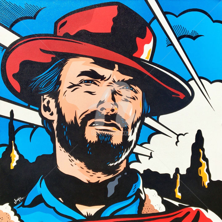 Clint Eastwood Pop Art