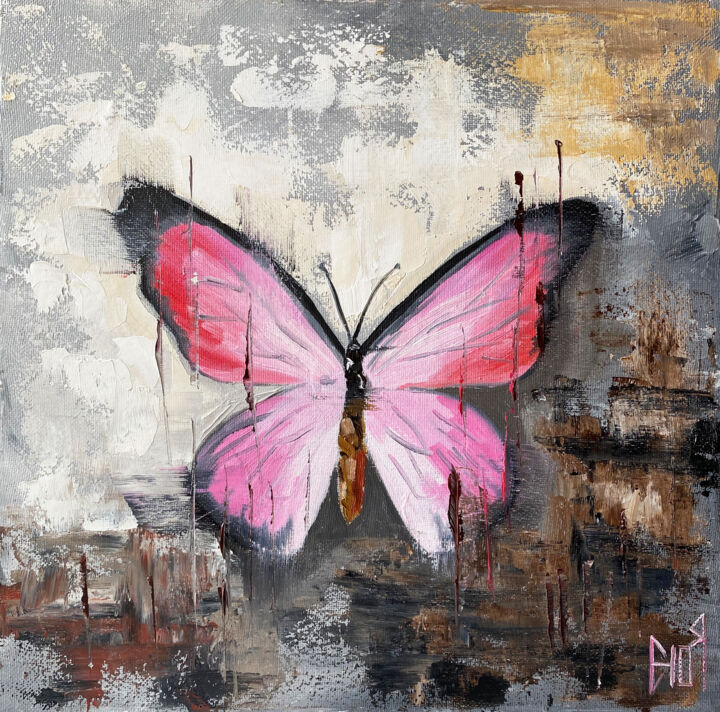 Abstract Butterfly Paintings