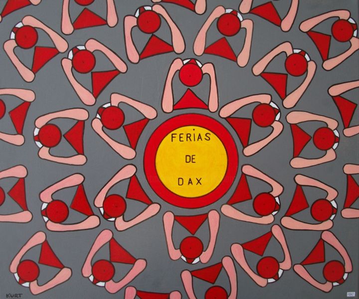 férias de Dax Painting by Didier Dordeins | Artmajeur