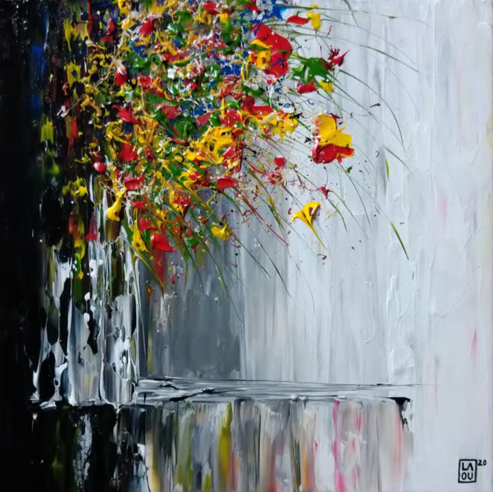 Vase : L297, Peinture par Laou | Artmajeur