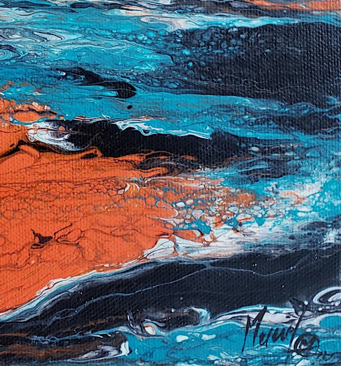 Earth Iii, Peinture par Muriel Mougeolle | Artmajeur