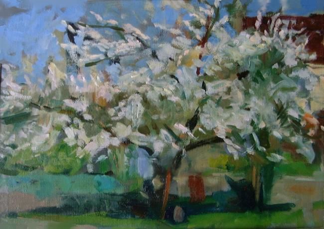 Printemps, Painting by Olga Richir | Artmajeur