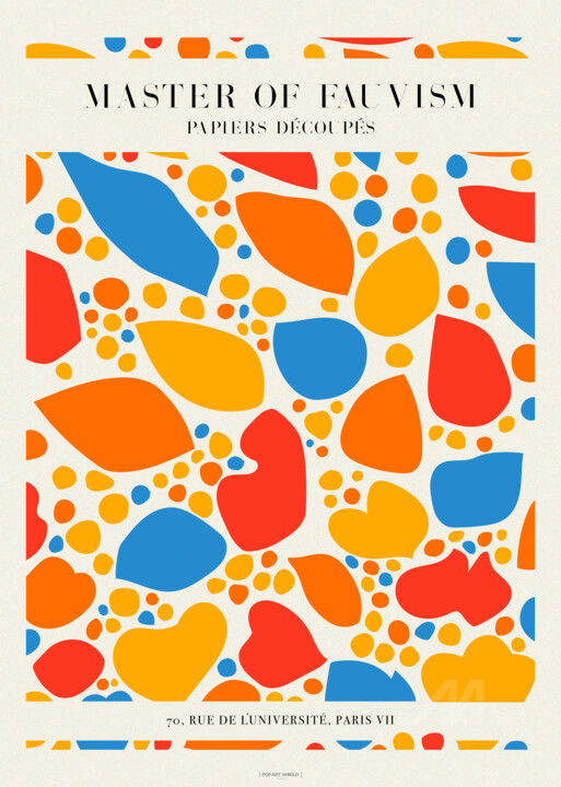 Fauvism Vintage Poster, Digital Arts by Pop Art World | Artmajeur