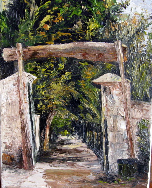 72-Entrada-Rustica-24-X-30-Jujuy-Oleo-Co, Painting by Susana Vergnory ...