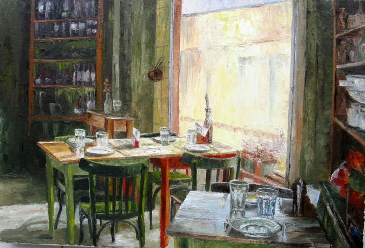 80-Mientras-Tanto-40-X-60-Tigre-Oleo-Con, Painting by Susana Vergnory ...