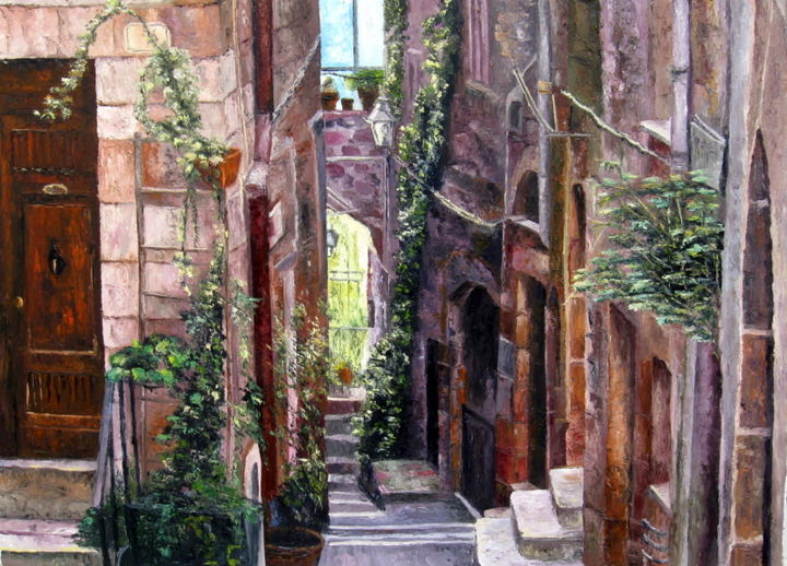 95-Cuatro-Semanas-50-X-70-Oleo-Con-Espat, Painting by Susana Vergnory ...